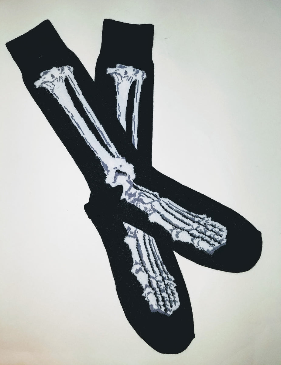 Foot & Leg Bone Crew Socks – Socks & Souls